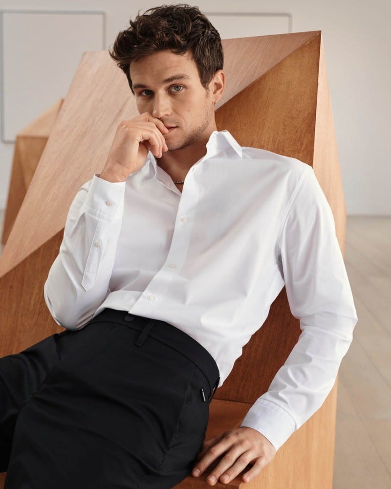 Actor Turned Model Brandon Flynn For Calvin Klein Spring 2024 Campaign. - Its Not You Its Me Media
