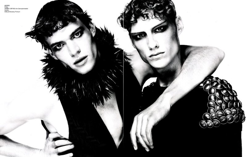 Gordon Bothe, Philipp Schmidt & Nick Rae by Giampaolo Sgura for Men’s ...