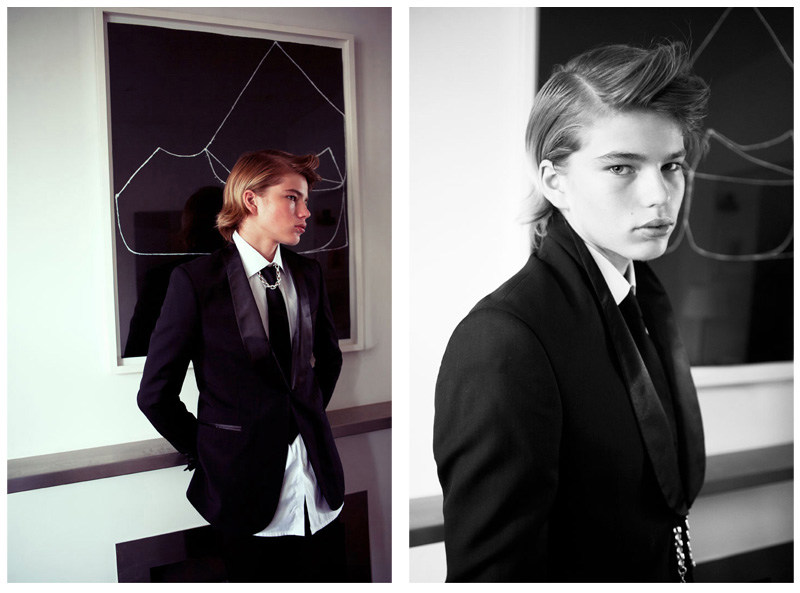 Jordan Barrett in Secrets & Lies by David K. Shields for Fashionisto - Its Not You Its Me Media