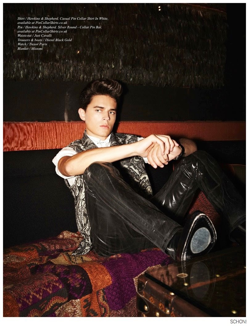 GEORGE ELLIOTT IS DRESSED TO IMPRESS FOR SCHÖN! - Its Not You Its Me Media