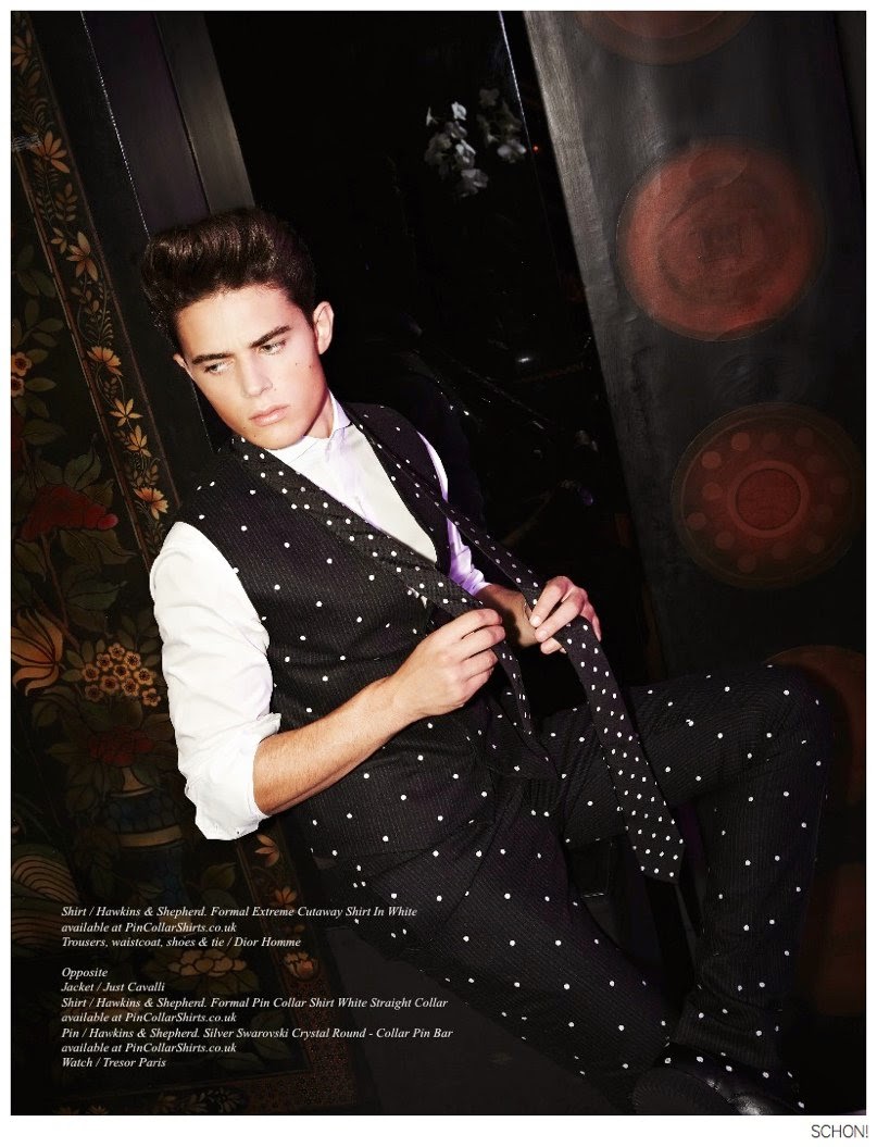 GEORGE ELLIOTT IS DRESSED TO IMPRESS FOR SCHÖN! - Its Not You Its Me Media