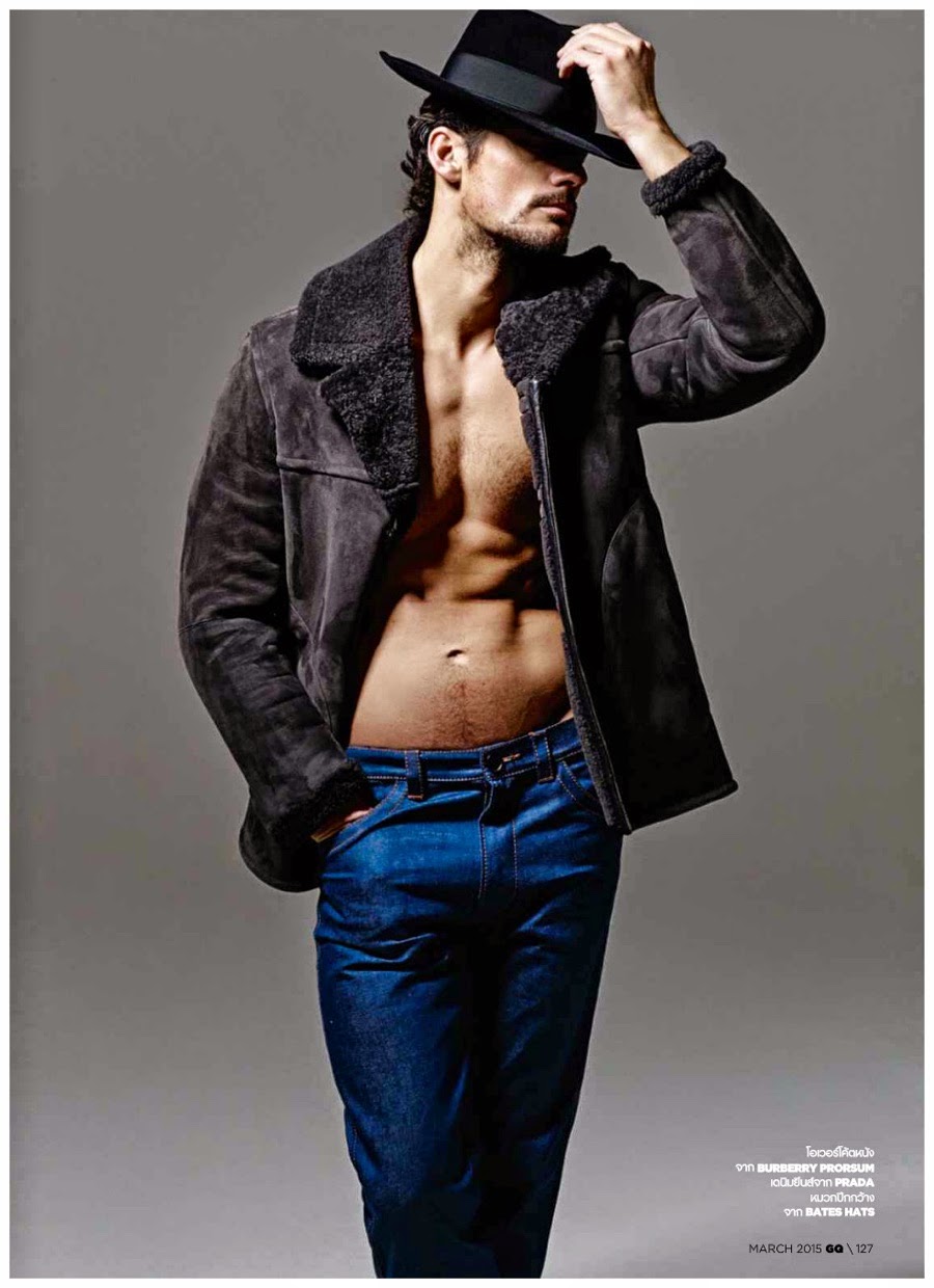 DAVID GANDY COVERS GQ THAILAND MARCH 2015 ISSUE - Its Not You Its Me Media