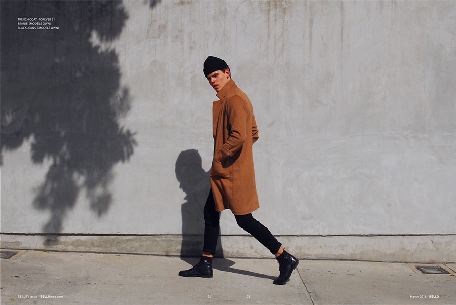 Icelandic Model Orri Helgason For BELLO mag - Its Not You Its Me Media