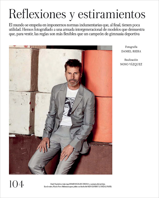 Reflexiones y Estiramientos by Daniel Riera for El Pais Semanal - Its Not You Its Me Media