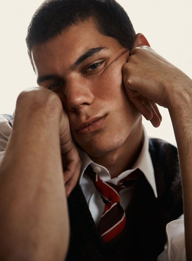 Tyler Blue Golden for VMAN by Annie Powers - Its Not You Its Me Media