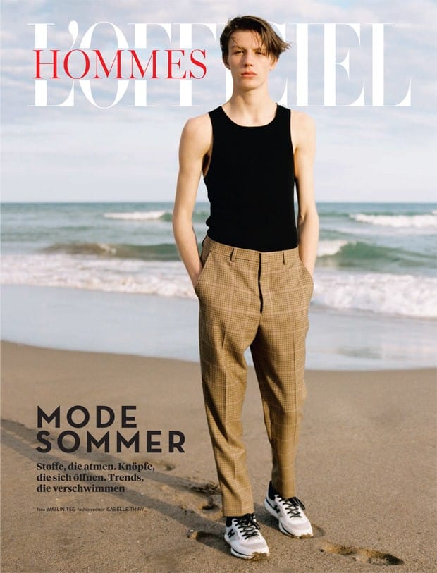 Finnlay Davis for L’Officiel Hommes Germany by Wai Lin Tse - Its Not You Its Me Media