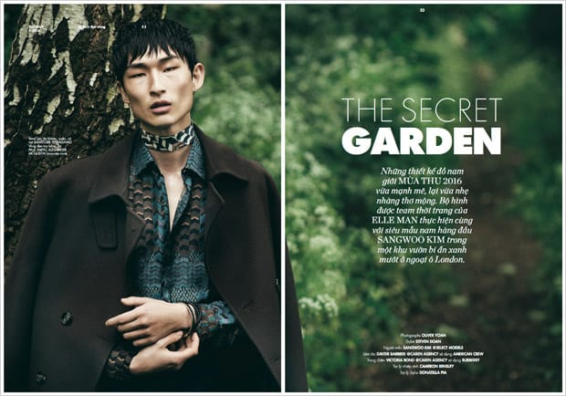 Sang Woo Kim for ELLE MAN Vietnam by Oliver Yoan & Steven Doan - Its ...