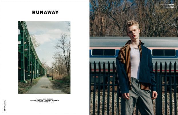 Runaway with Nick Madsen for MMSCENE Magazine - Its Not You Its Me Media