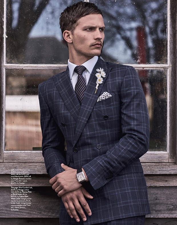 Nathaniel Visser is Off to the Races for GQ Australia November 2016 ...