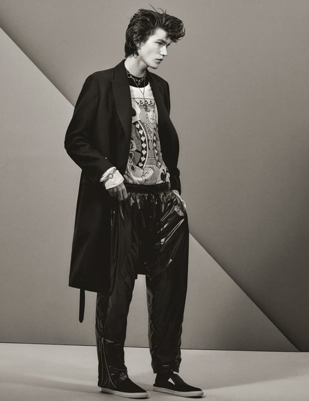 Elias de Poot Models Stella McCartney SS17 Looks for Interview Magazine ...