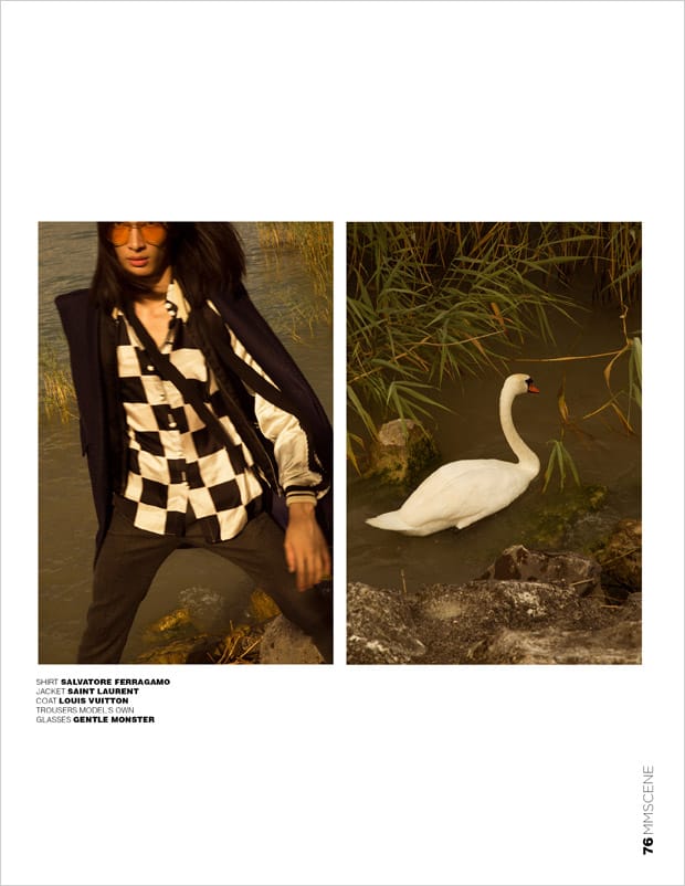 Zhengyang Zhang Takes the Leap of Faith for MMSCENE Winter 2016 Issue - Its Not You Its Me Media