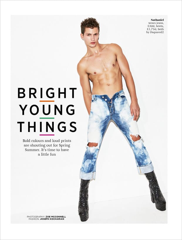 Brian Altemus, Chuck Achike & Nathaniel Visser for Attitude Magazine ...