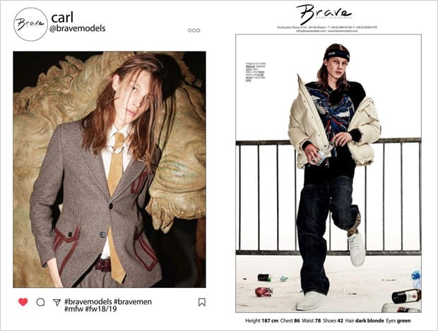 Brave Model Management Fall Winter 2018.19 Show Package - Its Not You ...