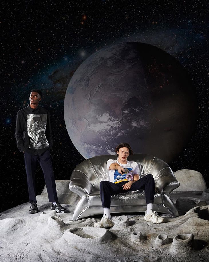 Sonny Hall & Samer Rahma Model Valentino Spaceland Collection - Its Not ...