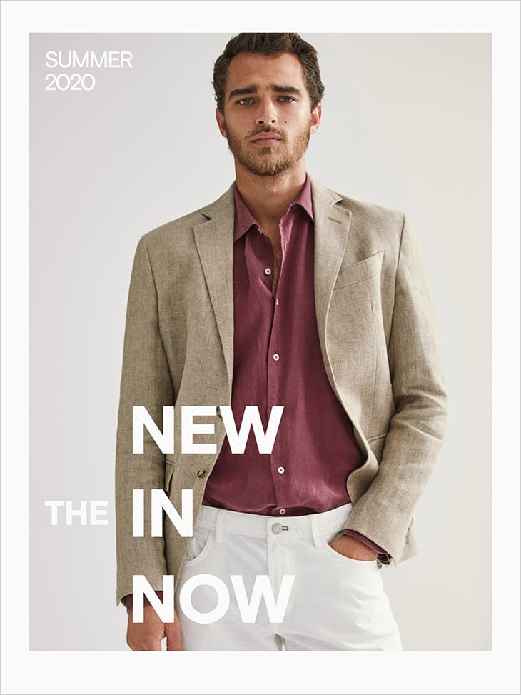 Pepe Barroso Models Massimo Dutti Spring Summer 2020 Collection - Its ...