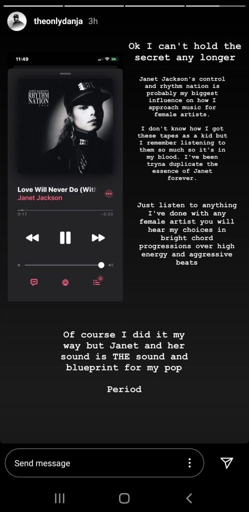 Dig Out Super-Producer Danja Paying Homage To Queen Janet Jackson ...