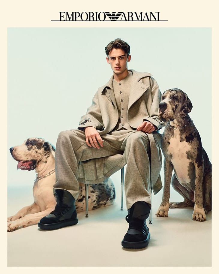INYIM Media Fashion Legacy House: Emporio Armani F/W 2022-23 Campaign ...