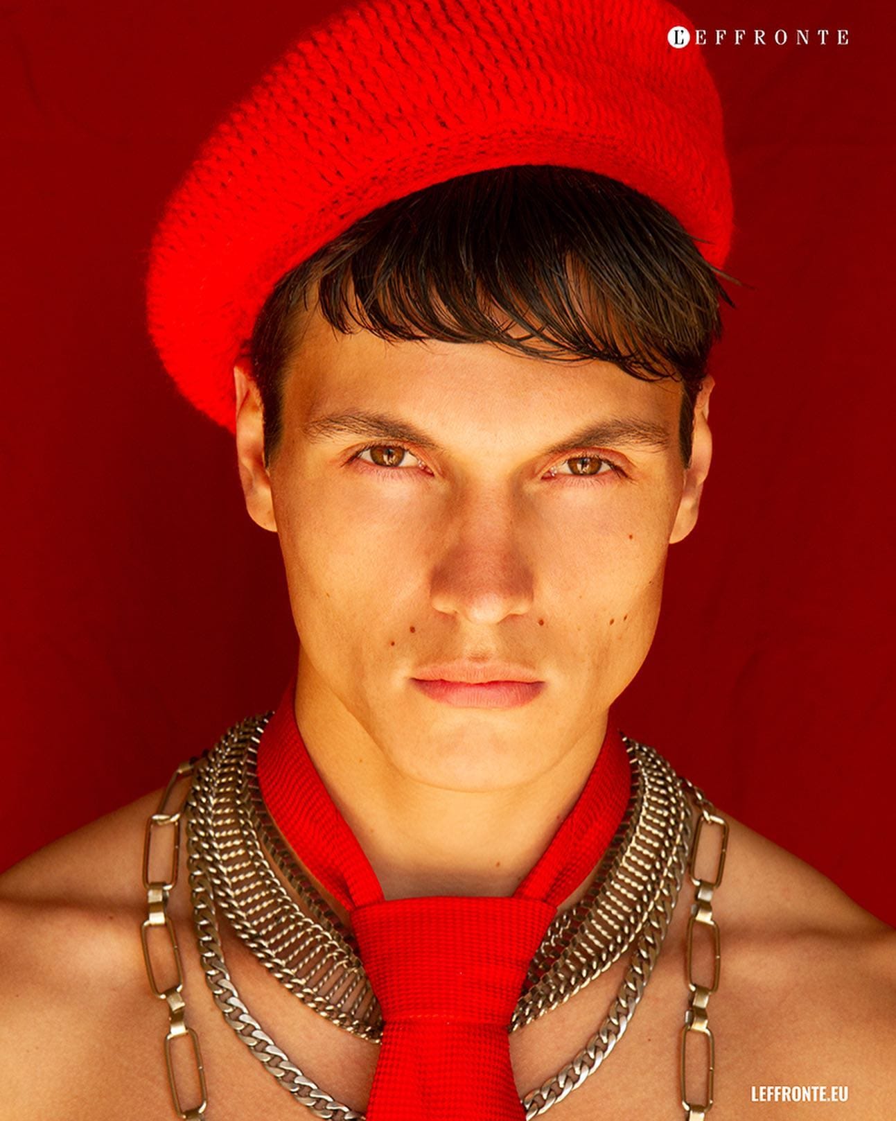 INYIM Media Fashion Red Flame Model: Starring Nehuen Alauzet Shot By ...