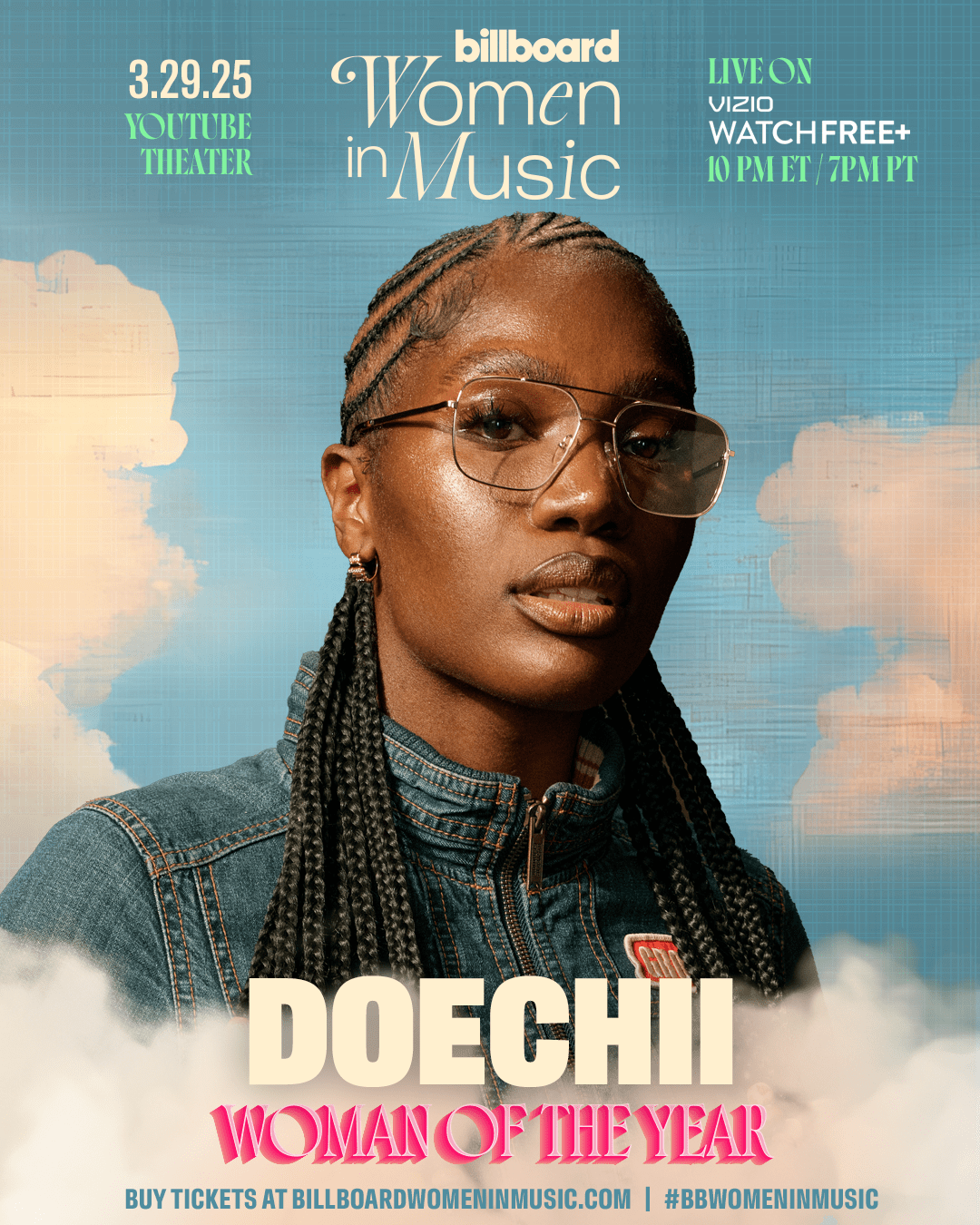 Nu-Legend In The Making, Doechii, Named 2025 Billboard Woman Of The Year. Alongside Erykah Badu ...