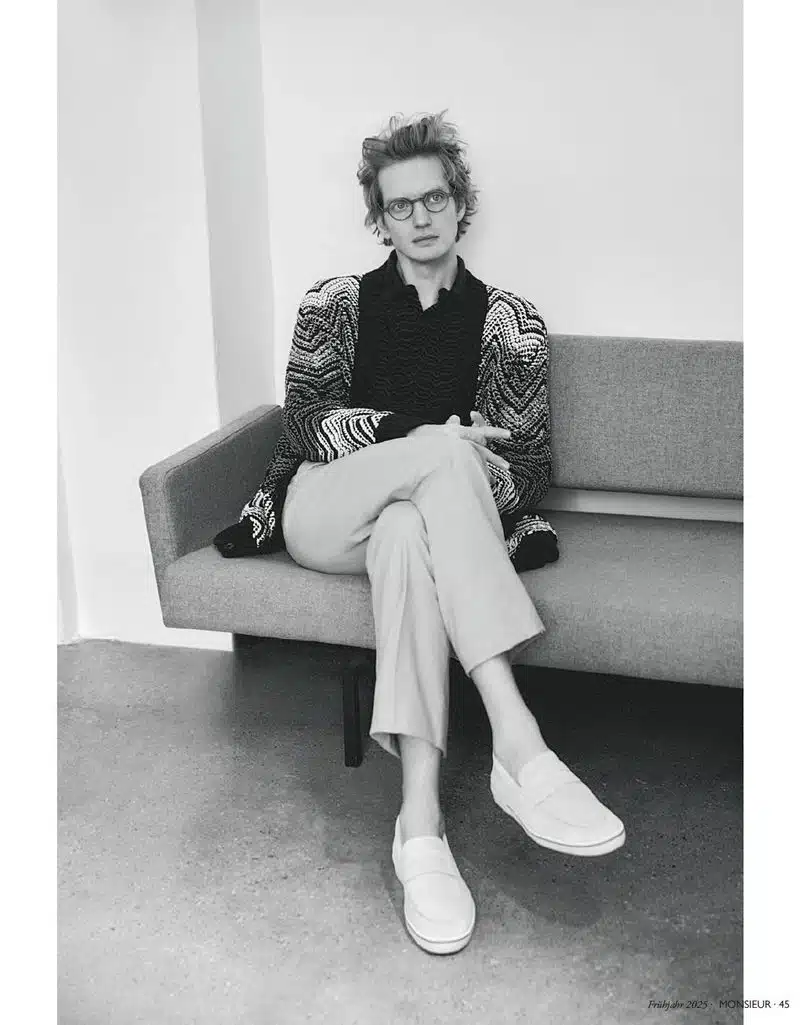 Paul Boche For Monsieur Magazine Germany’s April 2025 Issue. - Its Not ...