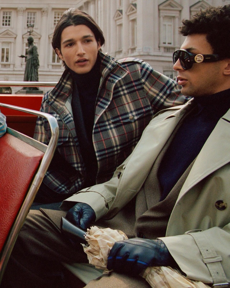 Boy Doll Face, Model Rubuen Bilan-Carroll For Burberry “Back to the ...