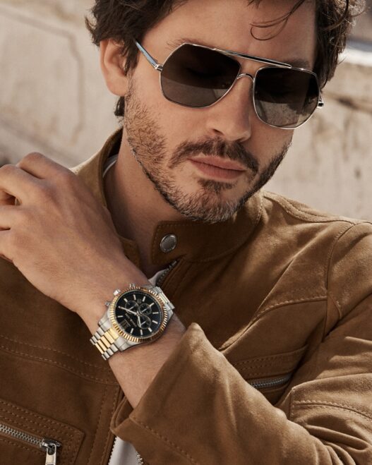 Actor Turned Model the Logan Lerman for Michael Kors Fall 2025 Campaign ...