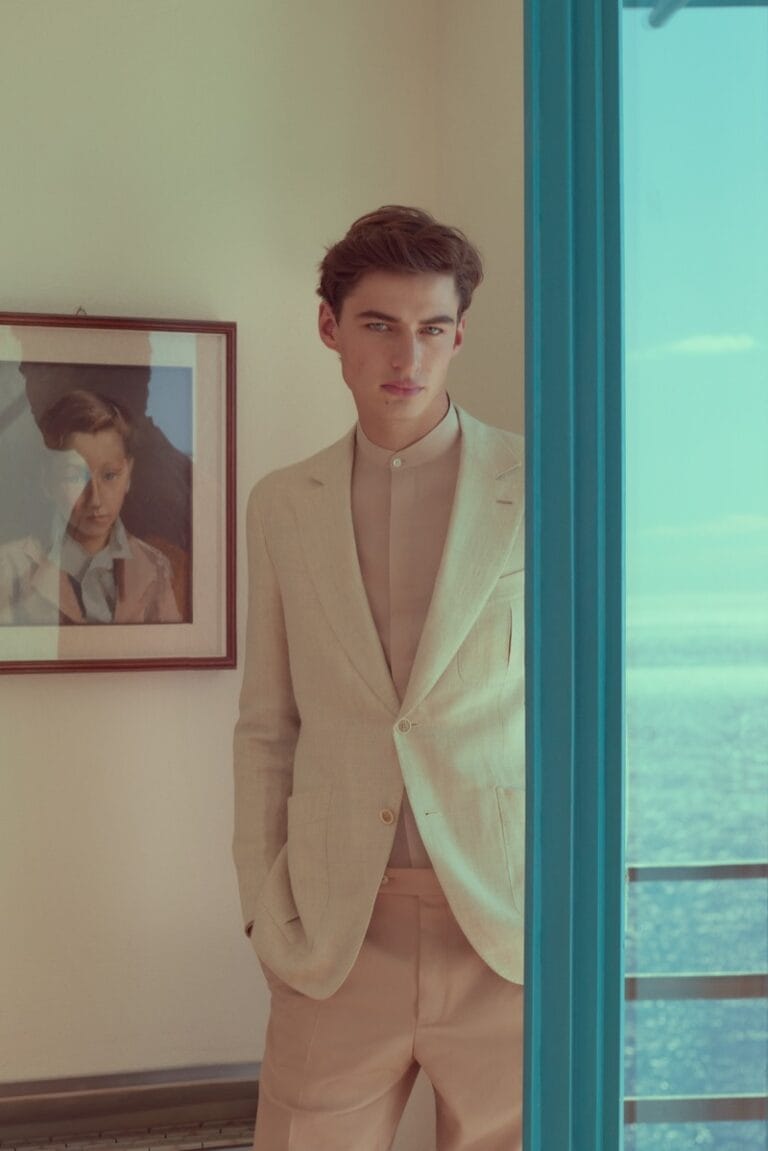 Dreamy Model Matěj Diblík For Caruso S/S 2026 Campaign. - Its Not You ...