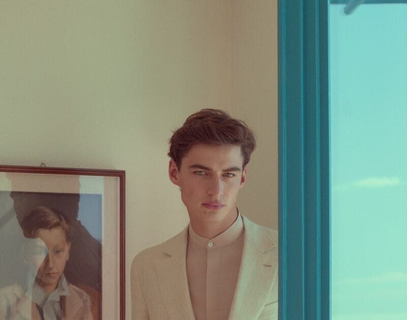 Dreamy Model Matěj Diblík For Caruso S/S 2026 Campaign. - Its Not You ...
