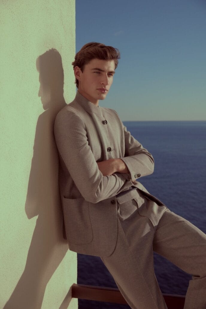 Dreamy Model Matěj Diblík For Caruso S/S 2026 Campaign. - Its Not You ...