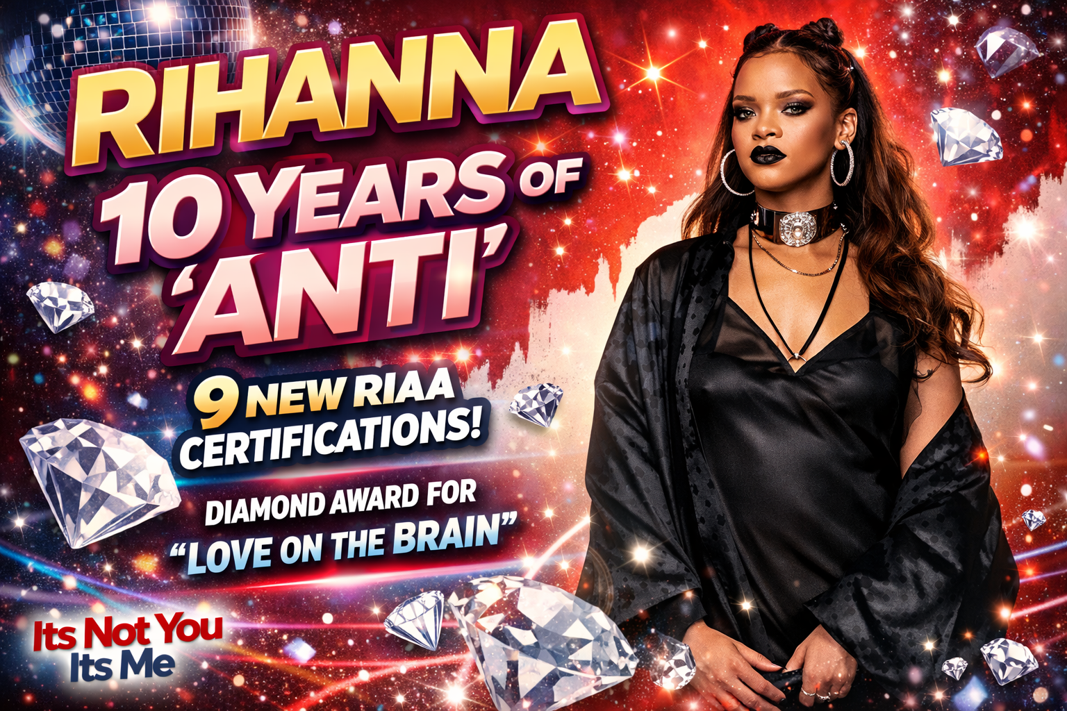 Rihanna’s ‘ANTI’ Turns 10 With New Diamond Certification