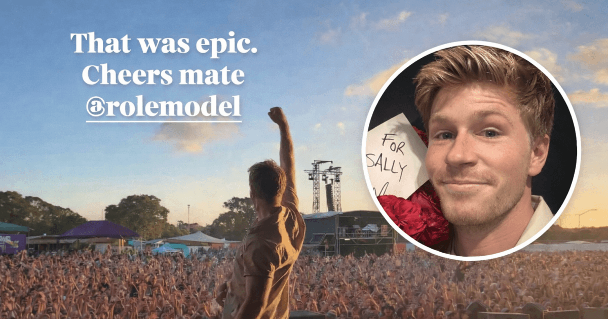 Robert Irwin Does the Worm as “Khaki Sally” at Laneway