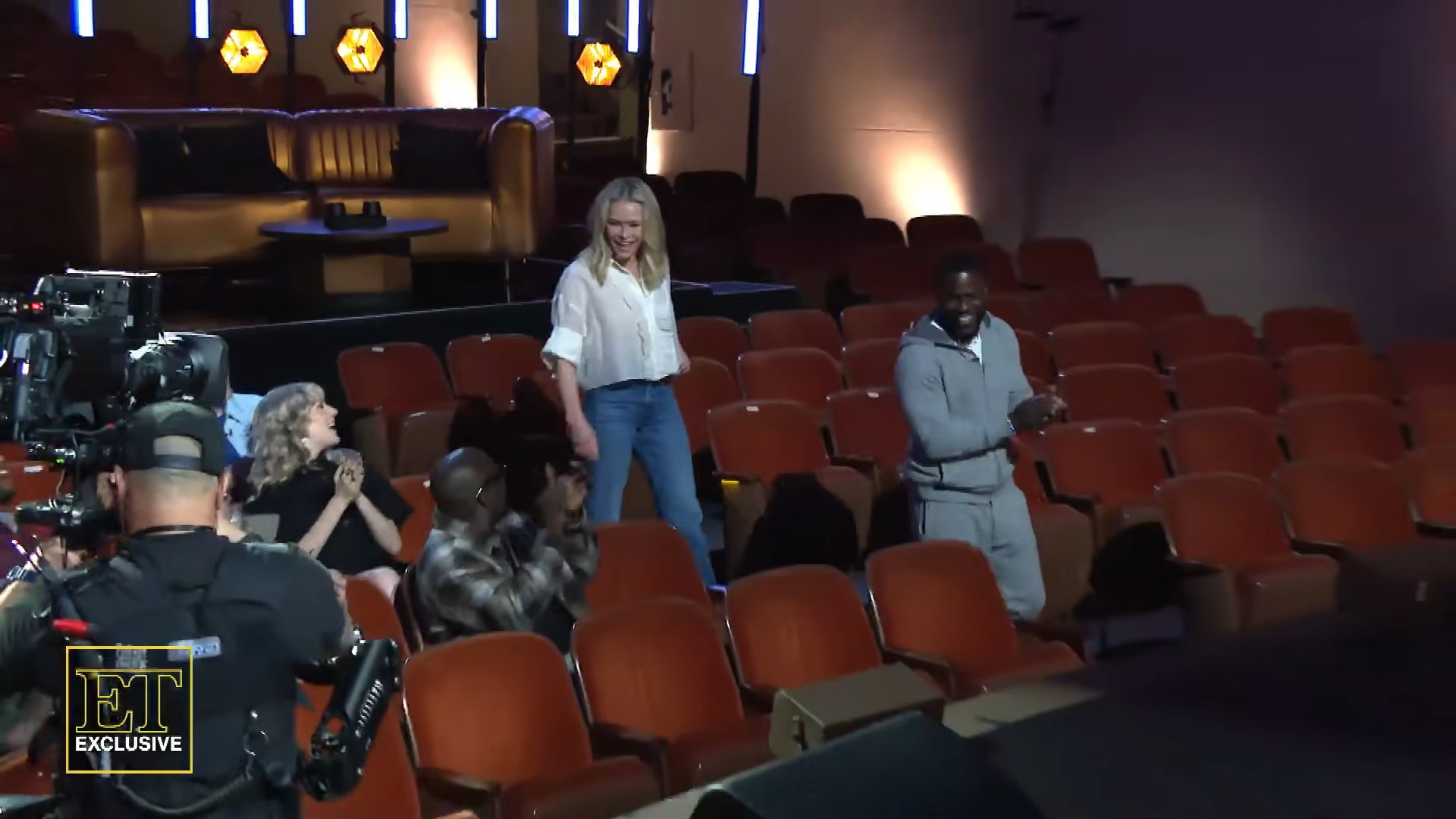 Chelsea Handler Roasts Kevin Hart in Chaotic ‘Funny AF’ Promo Interview