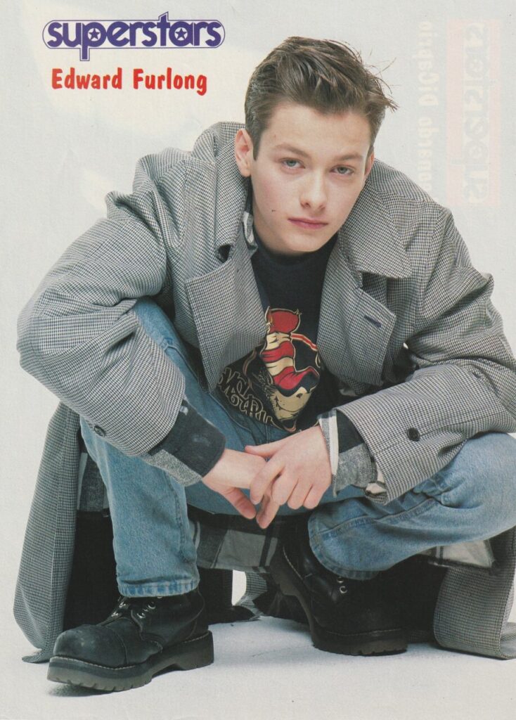 When Edward Furlong Became a Japanese Pop Idol and Bumped Whitney ...